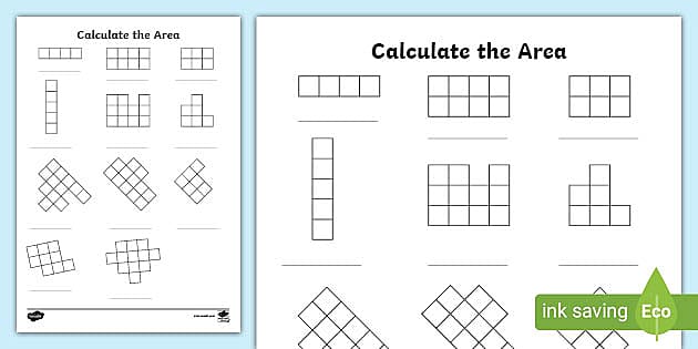 Calculate the Area Activity | Primary Resource
