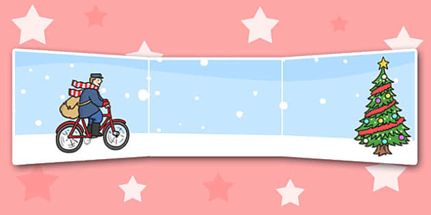 Small World Background to Support Teaching on The Jolly Christmas Postman