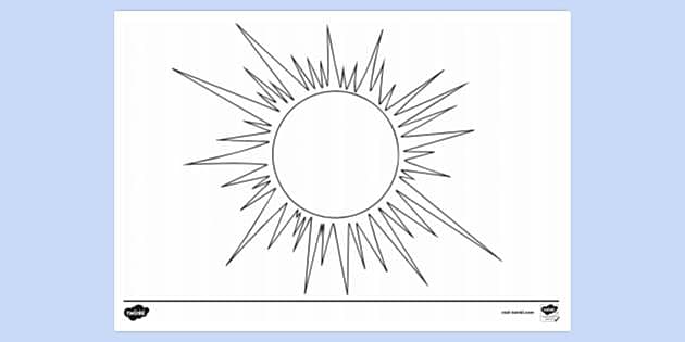 Sunlight Colouring | Colouring Sheets (teacher made)
