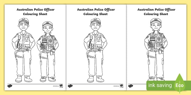 auspol coloring pages for kids