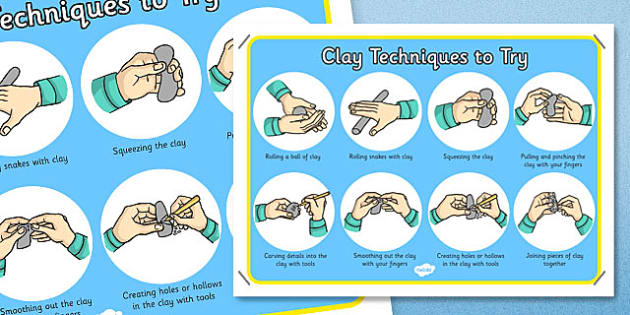 Clay Techniques to Try - clay, techniques, try, art, design