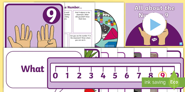 All About the Number 9 Resource Pack