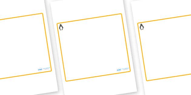 Penguin Themed Editable Classroom Area Display Sign - Twinkl