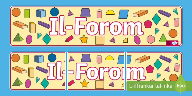 Bandalora: Il-Forom (teacher made) - Twinkl