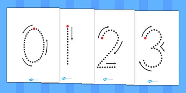 Large Tracing Numbers 0 to 100 - tracing, numbers, 1, 100, trace