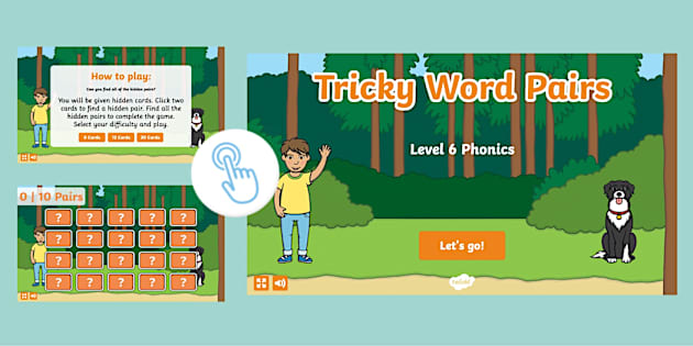 Level 6 Phonics Tricky Words Game | Twinkl Go! - Twinkl