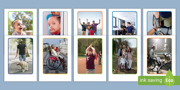 International Day of People with Disability display photos
