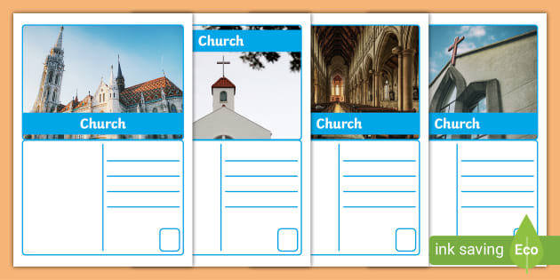 FREE! - Church Postcards (teacher made)