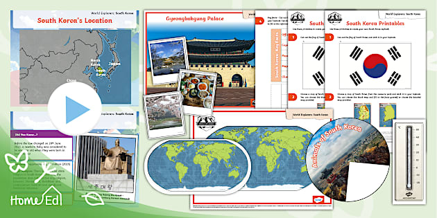 World Explorers: South Korea (teacher made) - Twinkl