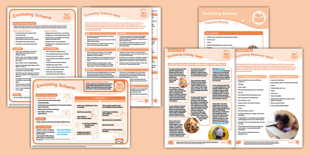 Enclosing Schema Resource Pack | Schemas of Play | Twinkl