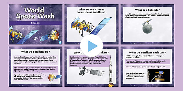 Satellites PowerPoint (teacher made) - Twinkl