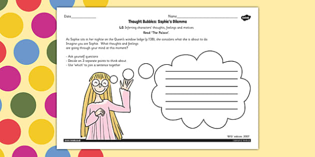 Bfg Worksheets