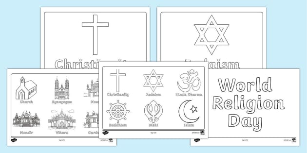 coloring pages religion