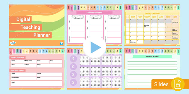 NZ Digital Teaching Planner (teacher made) - Twinkl