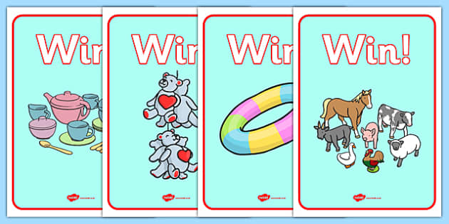 The Prizes Role Play Display Posters (teacher made)