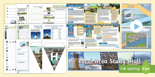 Hull Local Area Study Resource Pack (teacher made) - Twinkl