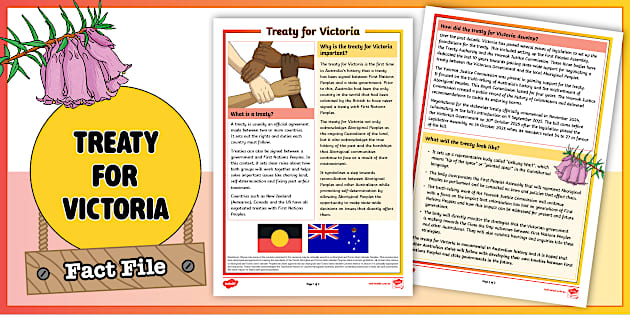 Treaty for Victoria Fact File