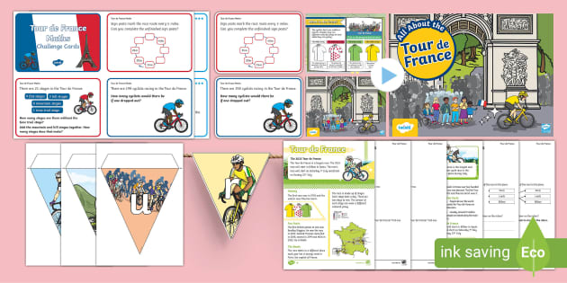 KS1 Tour de France Resource Pack (teacher made) - Twinkl