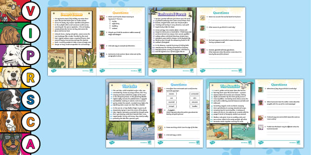 UKS2 Setting Descriptions 60-Second Reads Activity Pack