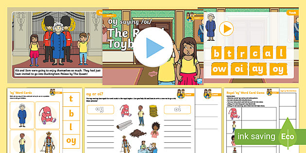 'oy' saying /oi/ Lesson Pack - Level 5 Week 2 Lesson 3