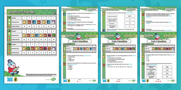 FREE! - Hodgeheg Chapter Chatter Comprehension: Chapter 6 [LKS2]