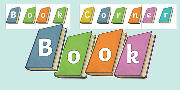 Book Corner Display Cut-Outs