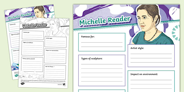 Michelle Reader Fact File Template (creat de profesori)