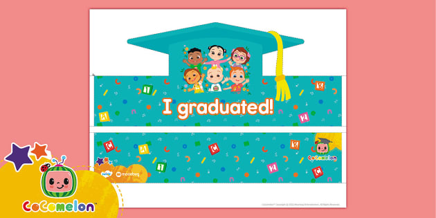 CoComelon Graduation Headband | Twinkl Resources USA