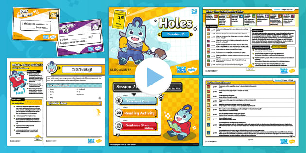 UKS2 Holes Whole-Class Guided Reading Pack 7 (teacher made)