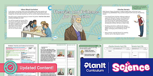 Evidence For Evolution | Human Ideas about Evolution Y6 L5