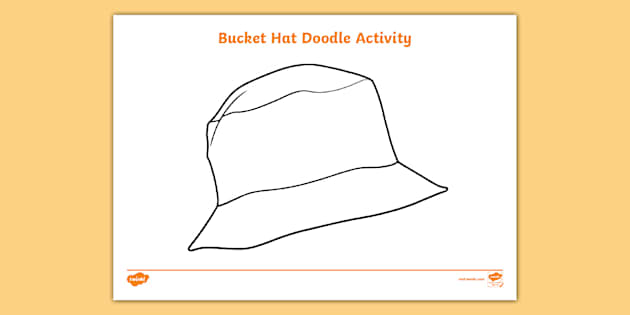 Bucket Hat Doodle Activity - Twinkl