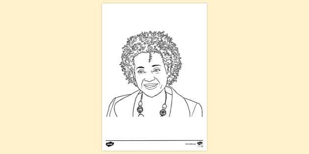 FREE! - Michaelle Jean Colouring | Colouring Sheets - Twinkl