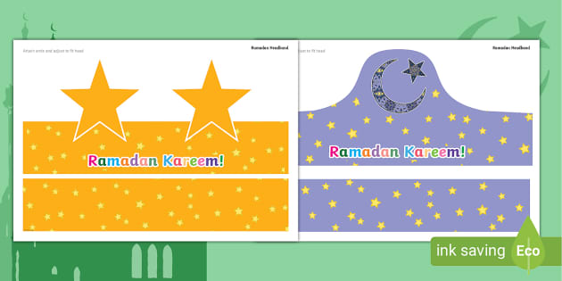 Ramadan Headbands (Teacher-Made) - Twinkl