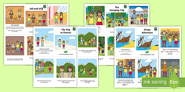 Phase 4 Reading Books - Primary Resources (teacher made)