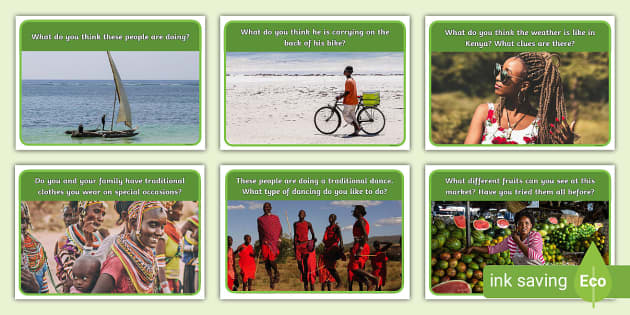 KS1 Life in Kenya Photo Pack (l'enseignant a fait) - Twinkl