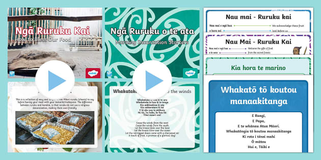 👉 Ruruku Māori Incantations Activity and Display Pack Te Reo Māori/English