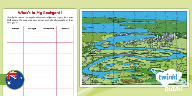 Year 1 HASS Geography Caring for Places Home Learning Tasks
