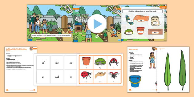 Recap 'c, k, ck, e, u, r' Level 2: Week 7: Lesson 3 - Twinkl