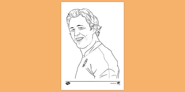 Jonny Wilkinson Colouring | Colouring Sheet