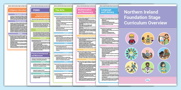 NI Curriculum Foundation Stage Overview Booklet - Twinkl