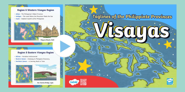 Taglines of the Provinces in Visayas PowerPoint | Twinkl