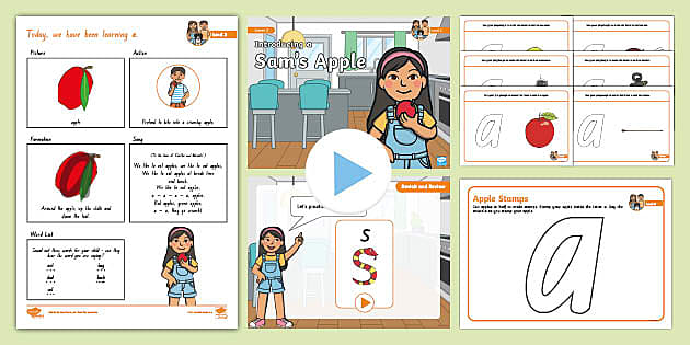Twinkl Phonics: Level 2: Week 1: Lesson 2: 'a'