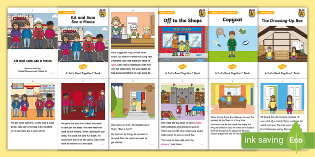 Level 5 Additional Books Weeks 21 -30 - Primary Resources