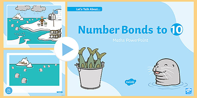 👉 Number Bonds to 10 Maths PowerPoint - Maths Resources