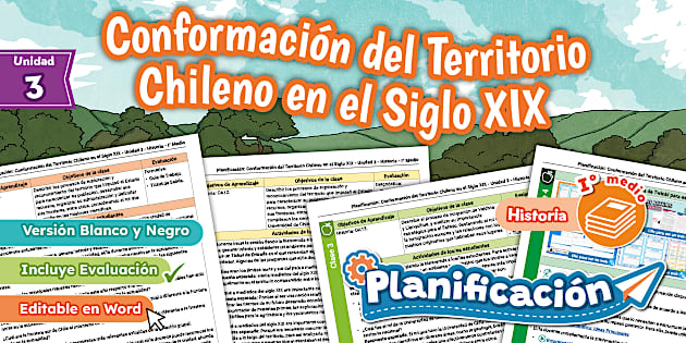 Planificación: Conformación del Territorio Chileno en el Siglo XIX ...