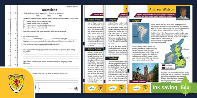 FREE! - Andrew Watson Differentiated Reading Comprehension