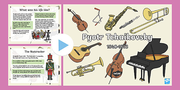 Tchaikovsky the Nutcracker Information PowerPoint Presentation