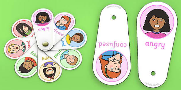 emotions, fans, flashcards, feelings, special needs, labels