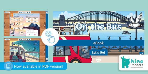 Level 2b Decodable Readers: On the Bus (teacher made)