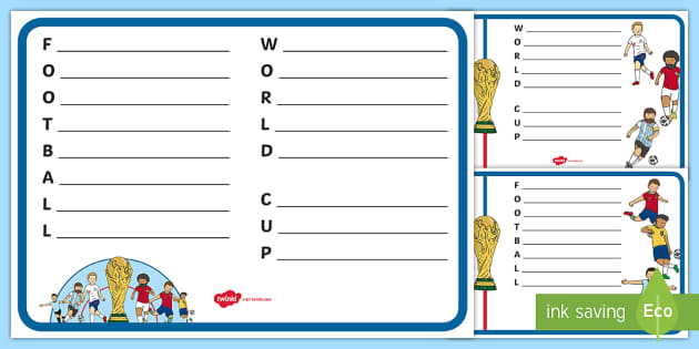 Football poems for kids - KS1 - Primary Resource